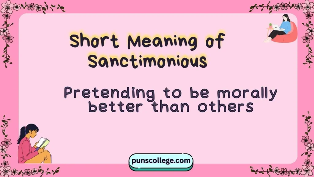 Sanctimonious Meaning: What It Really Means & How People Use It Today ...